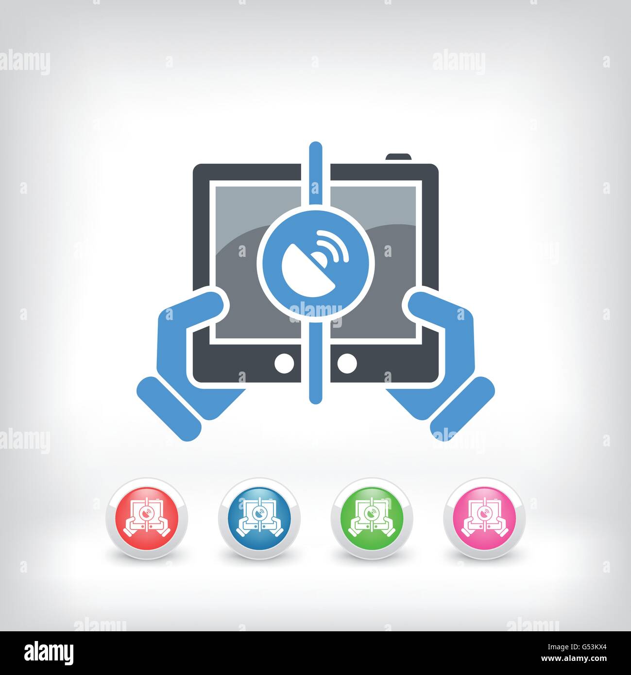 Mobile connection icon Stock Vector Image & Art - Alamy