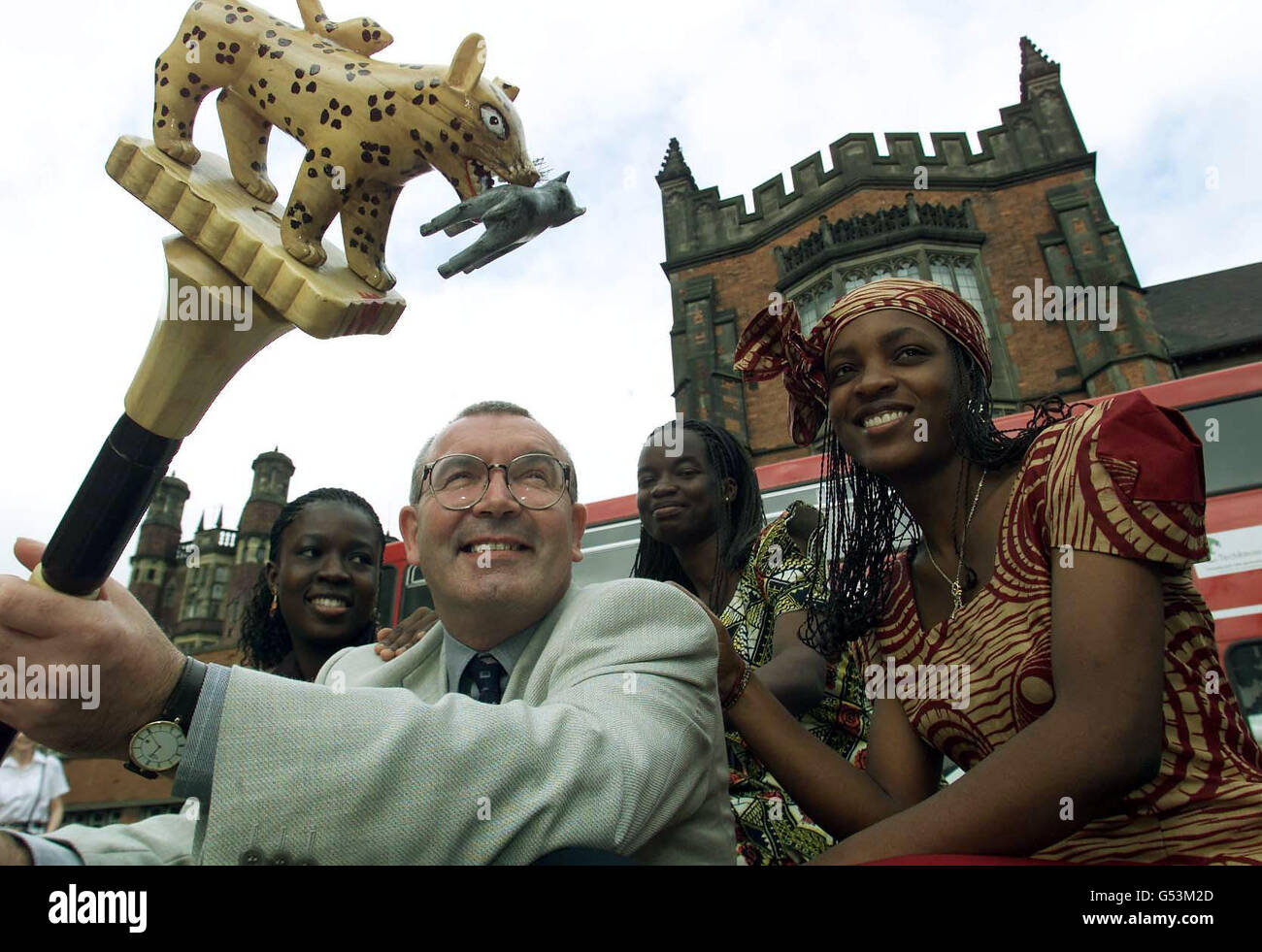 Ghana Chief Professor Knapton Stock Photo - Alamy