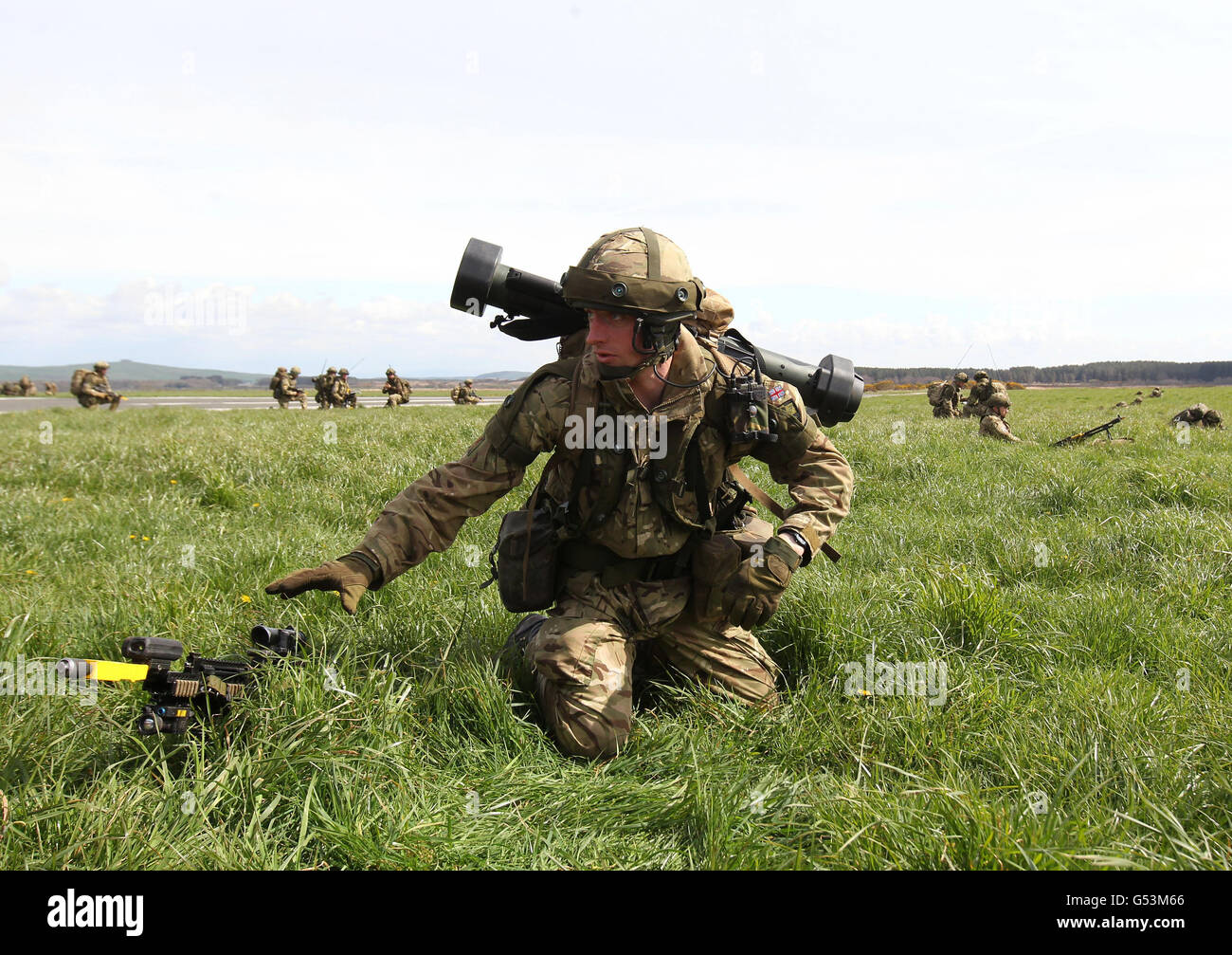 Joint Warrior exercise Stock Photo - Alamy