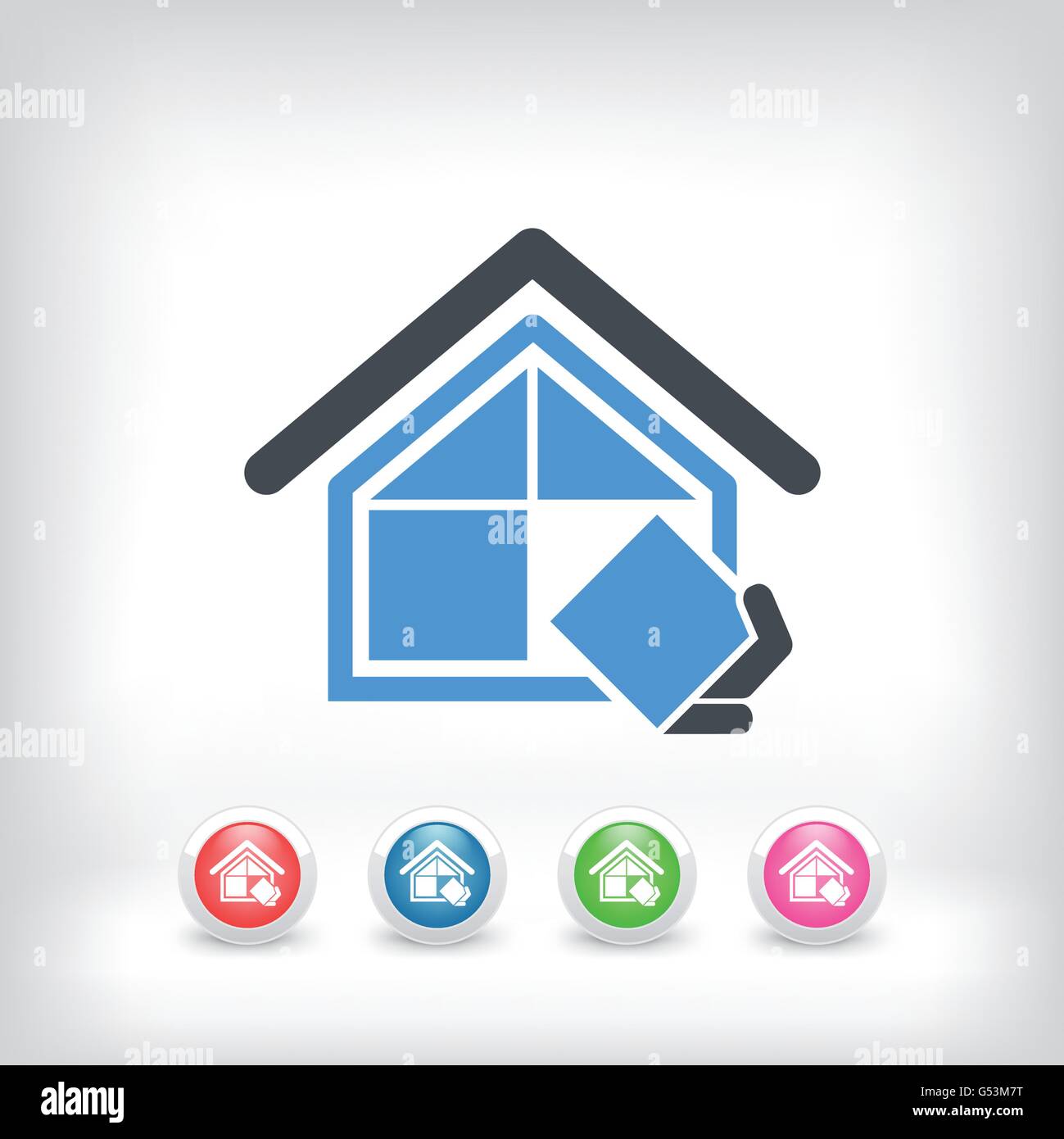 Construction company symbol Stock Vector Image & Art - Alamy
