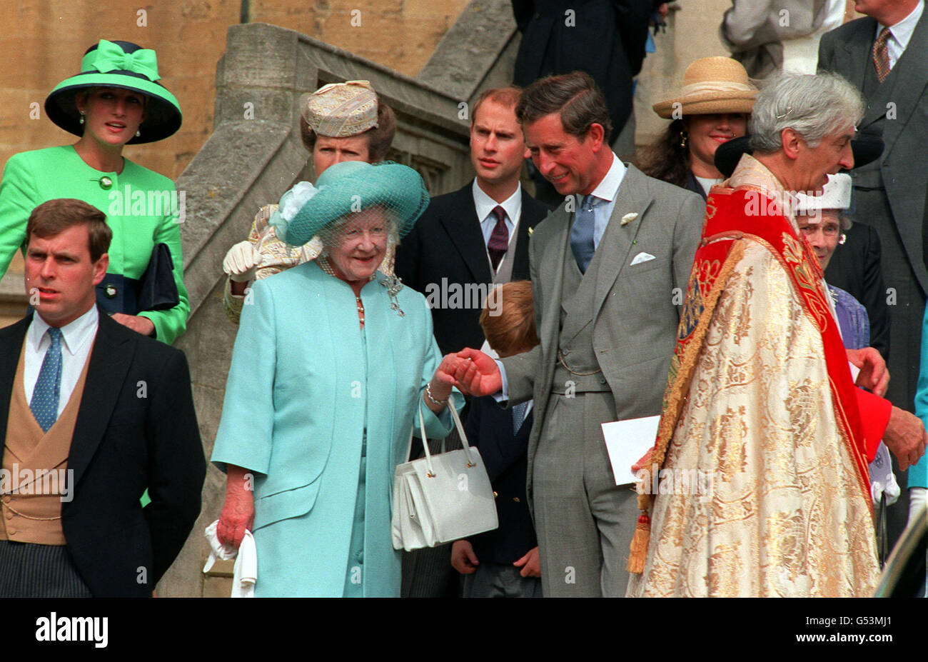 Wedding lady helen windsor tim taylor hi-res stock photography and ...
