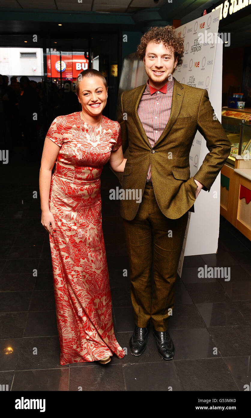 Elfie Hopkins World Premiere - London Stock Photo - Alamy
