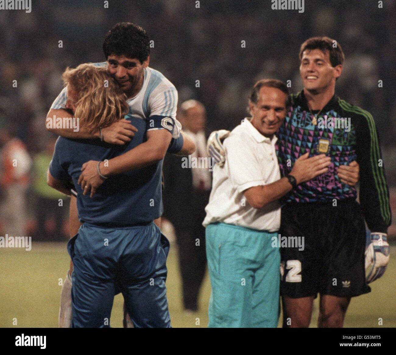 Soccer - FIFA World Cup Italia 90 - Semi Final - Italy v Argentina ...