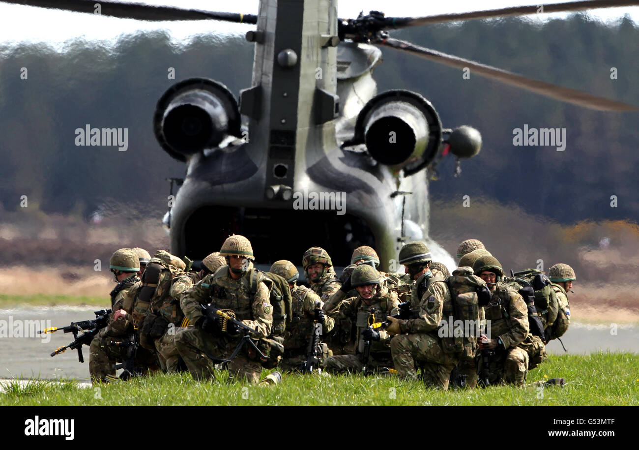 Joint Warrior exercise Stock Photo - Alamy
