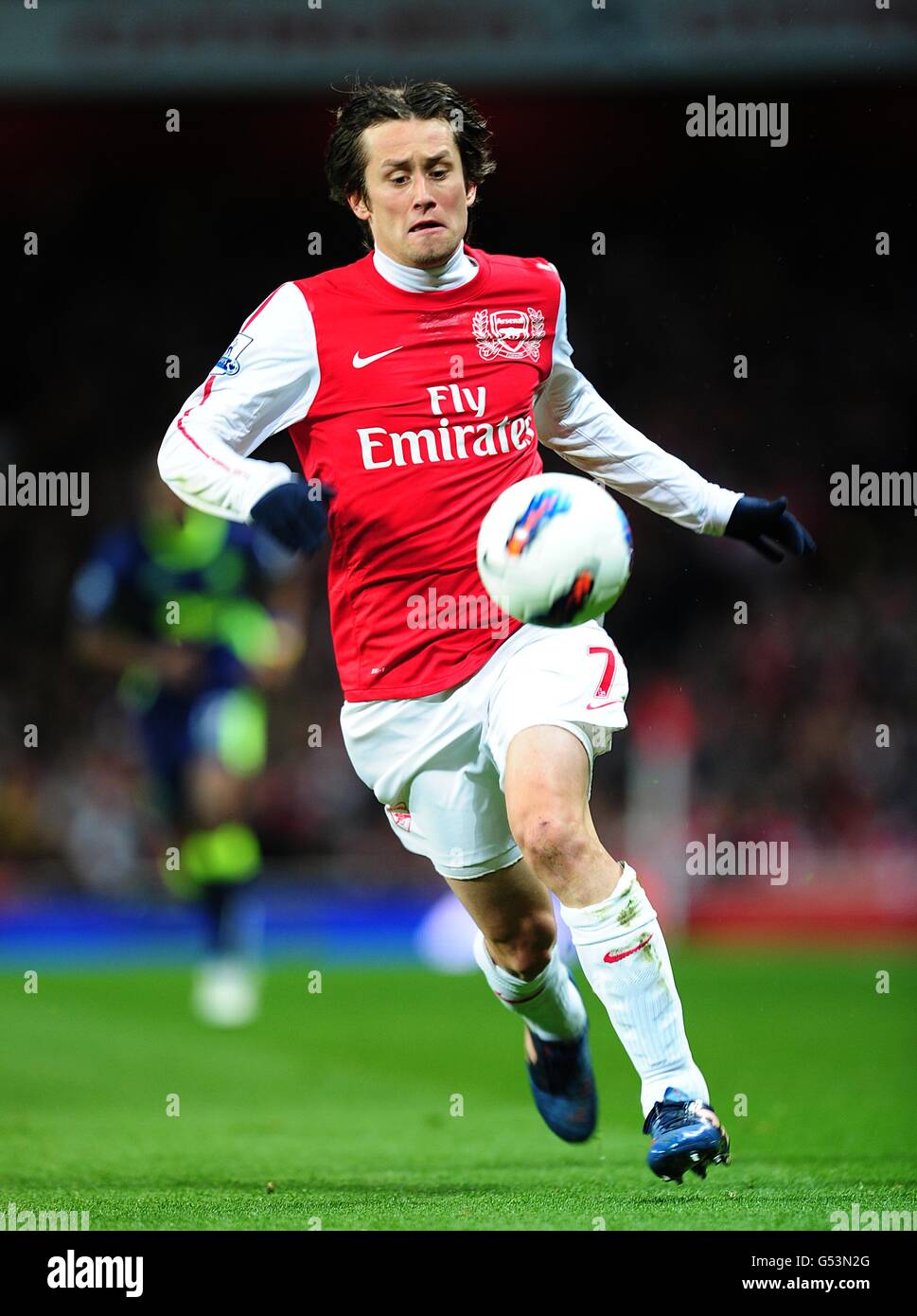 Emirates stadium tomas rosicky hi-res stock photography and images - Alamy