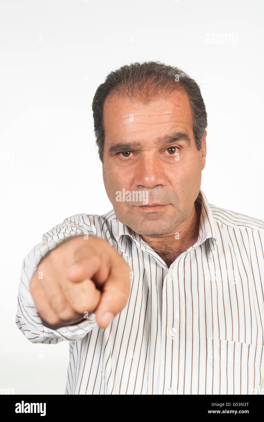 Hand pointing signs hi-res stock photography and images - Alamy
