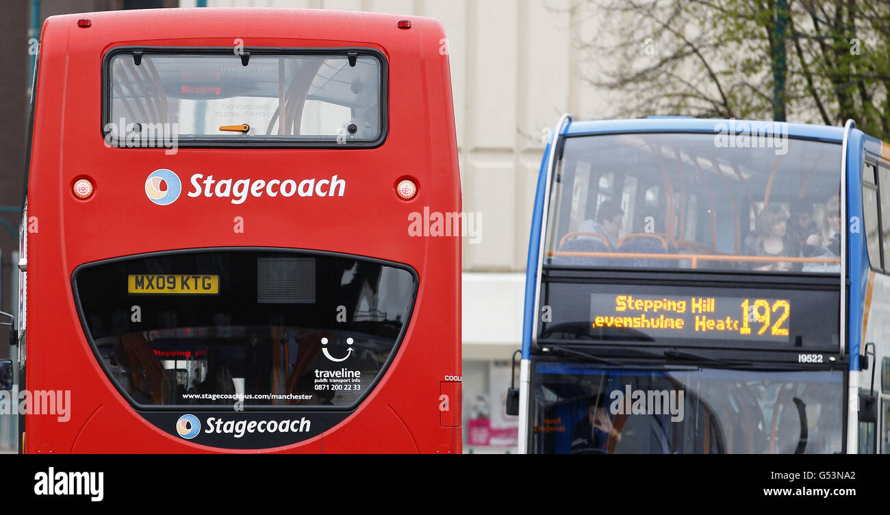 Stockport bus station hi-res stock photography and images - Alamy