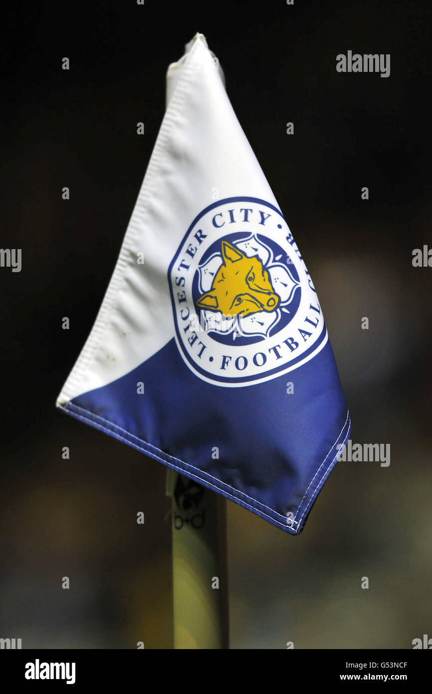 Leicester city football club flag hi-res stock photography and images ...