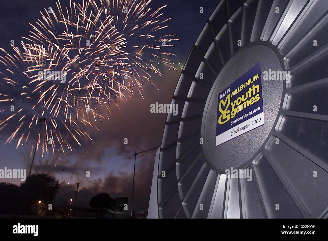 Millennium Youth Games Stock Photo - Alamy