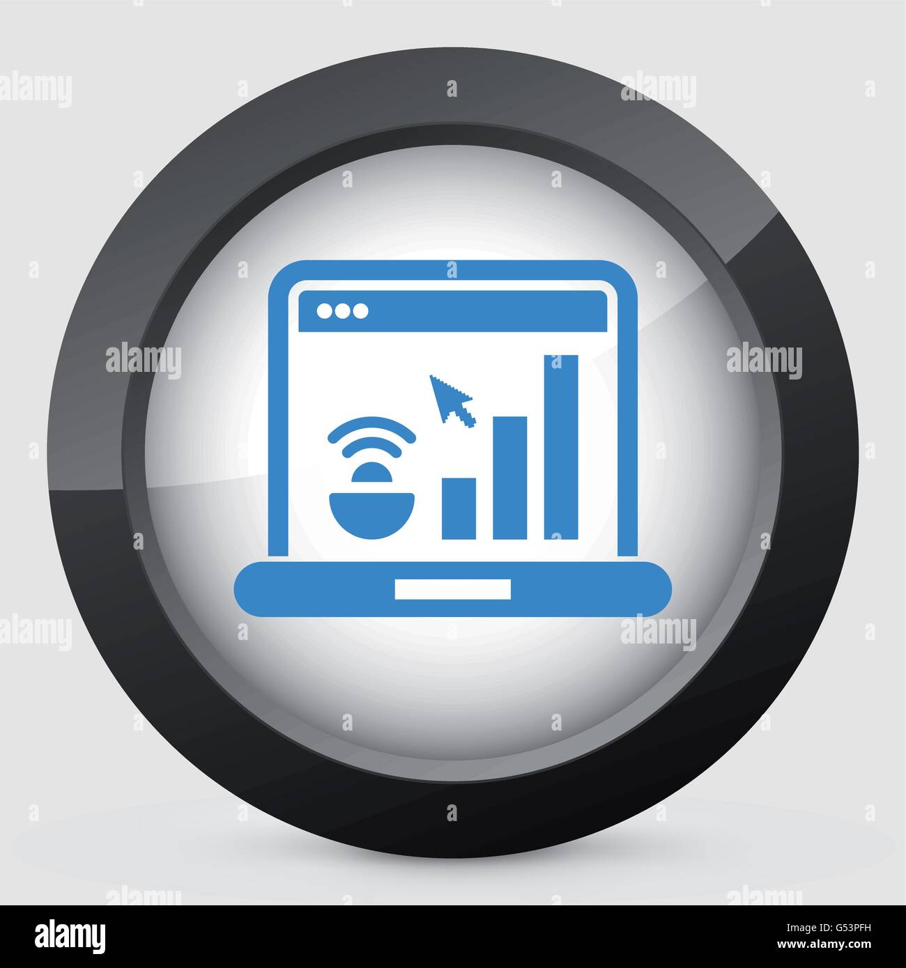 Computer connection icon Stock Vector Image & Art - Alamy