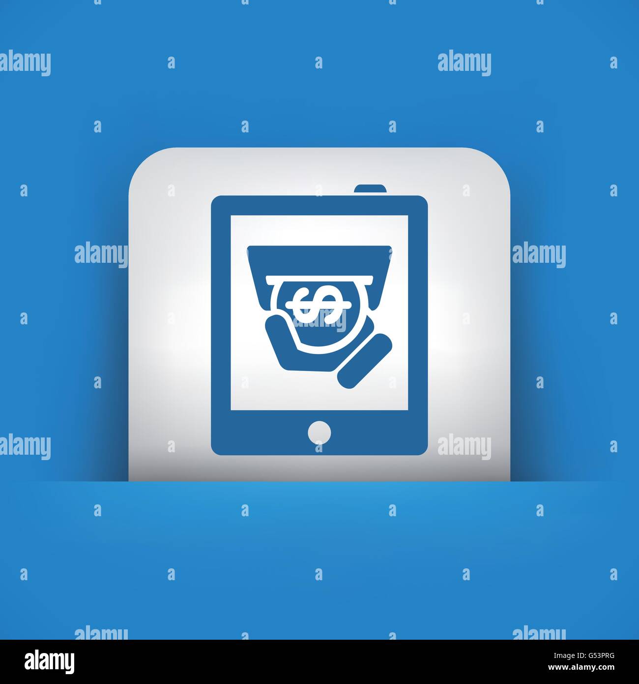Tablet store icon Stock Vector Image & Art - Alamy