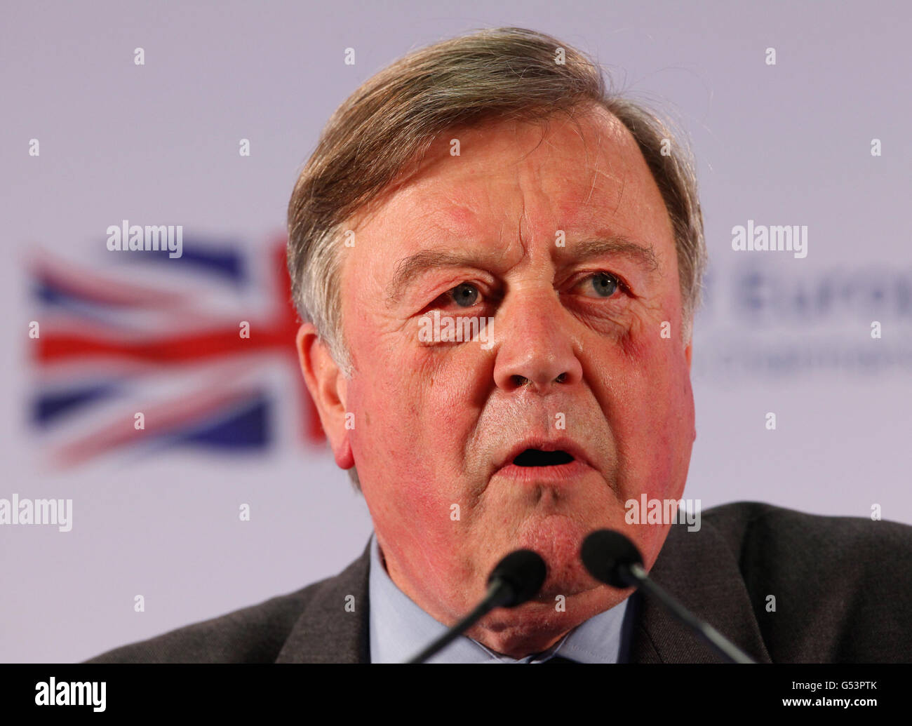 Lord Chancellor and Secretary of State for Justice Kenneth Clarke ...