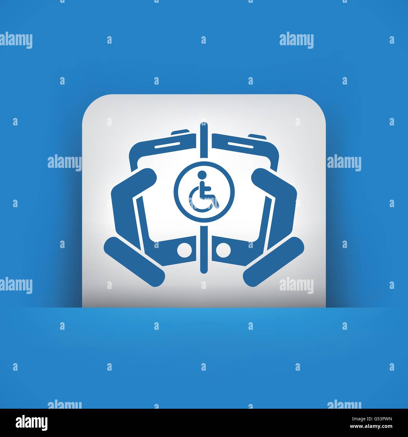 Disabled people connection Stock Vector Image & Art - Alamy