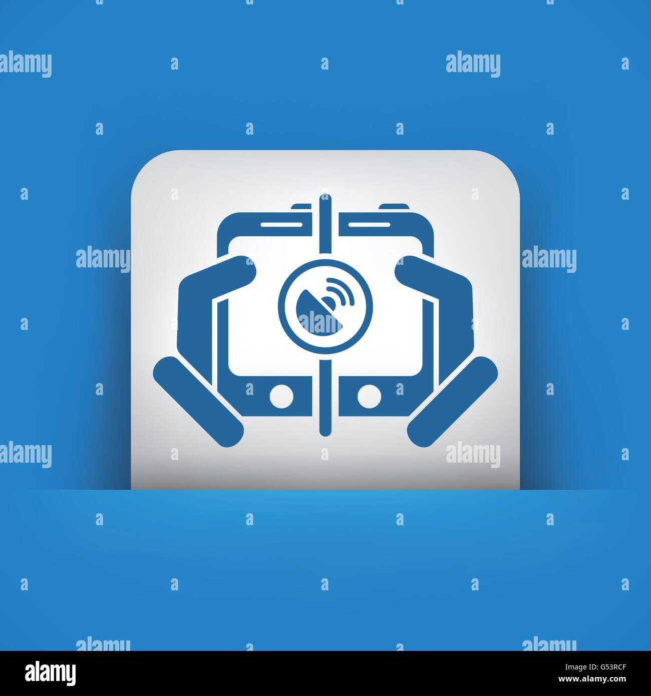 Mobile connection icon Stock Vector Image & Art - Alamy