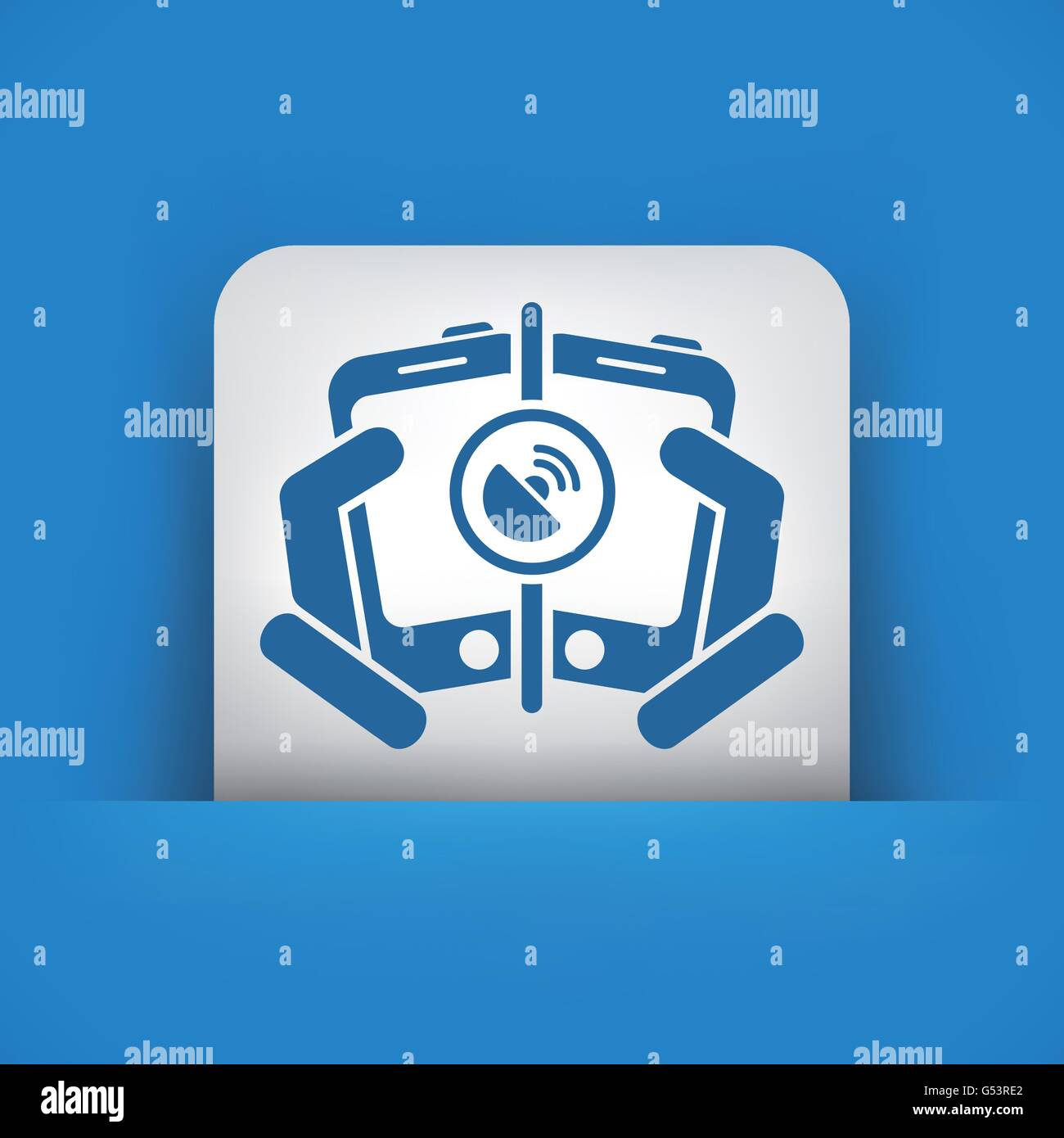 Mobile connection icon Stock Vector Image & Art - Alamy