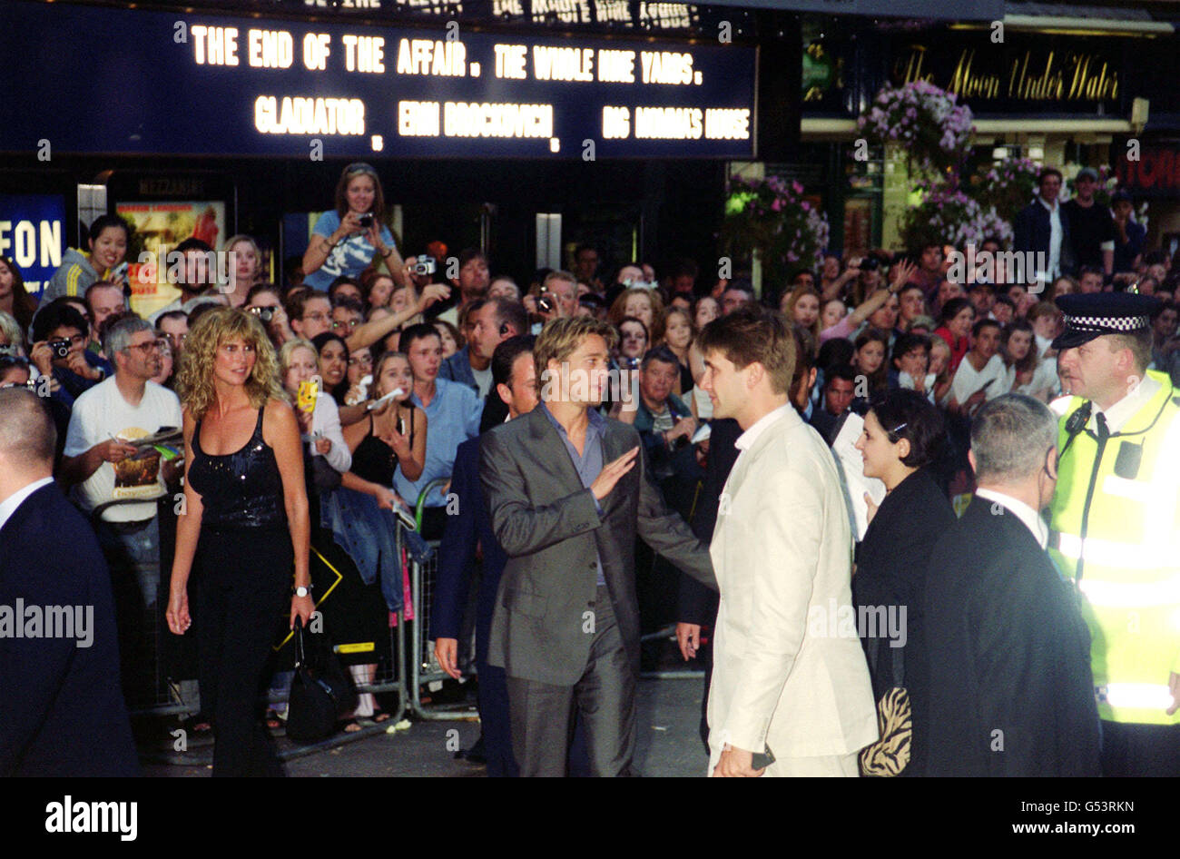 Brad pitt walking on hi-res stock photography and images - Alamy