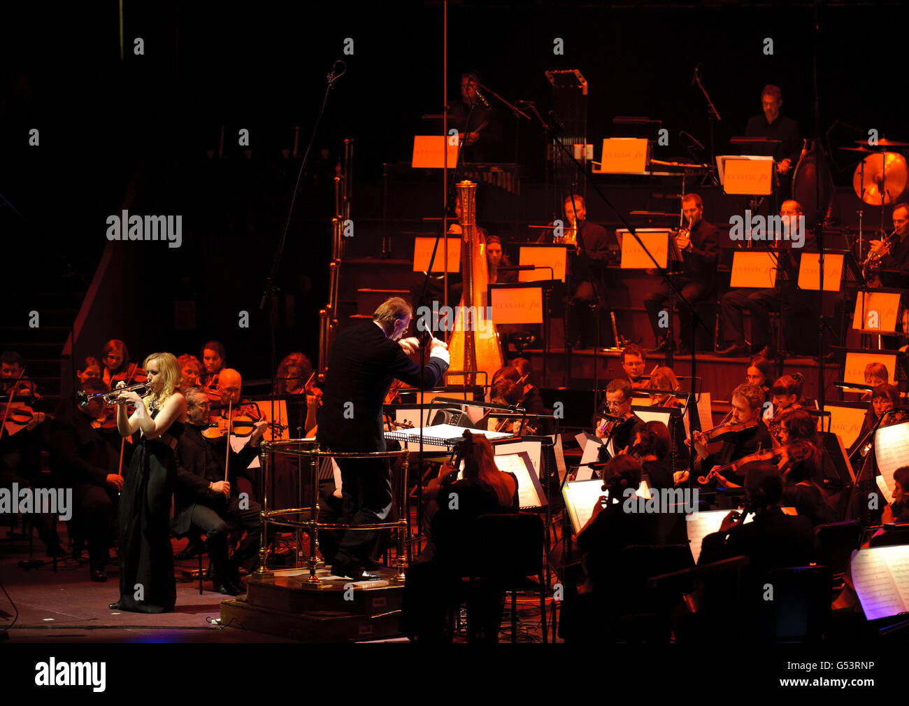 Classic FM Live - London Stock Photo - Alamy