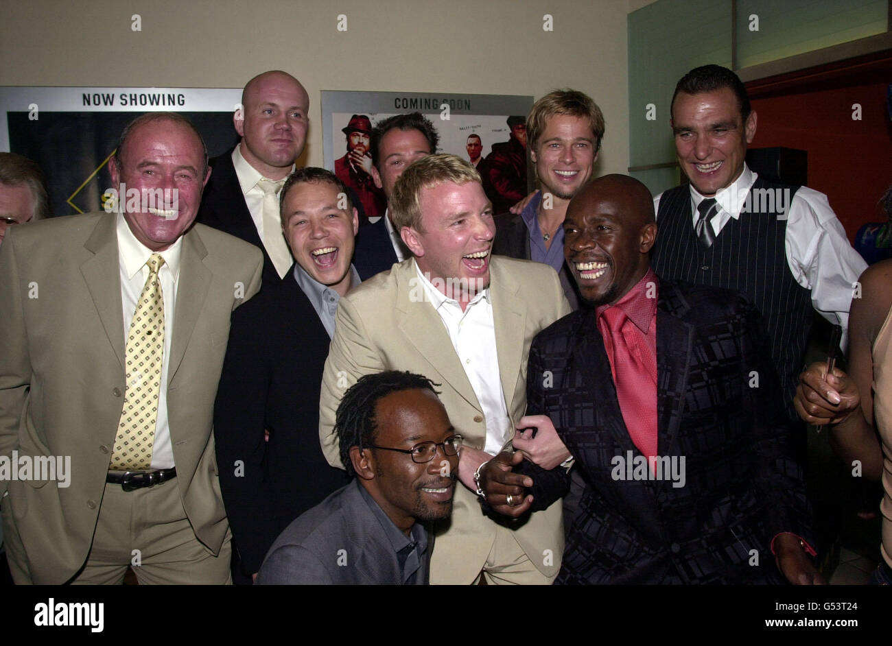 Comedian and eastenders actor mike reid far l hi-res stock photography ...