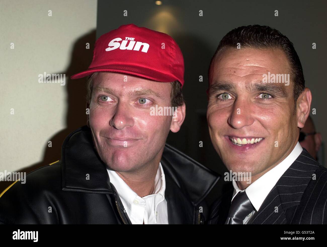 Former footballer turned actor vinnie jones right hi-res stock ...