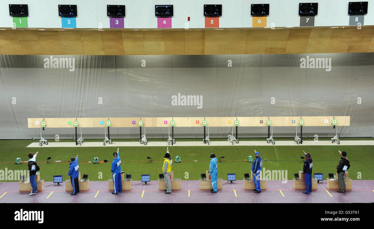 Shooting - ISSF London World Cup - Royal Artillery Barracks Stock Photo ...