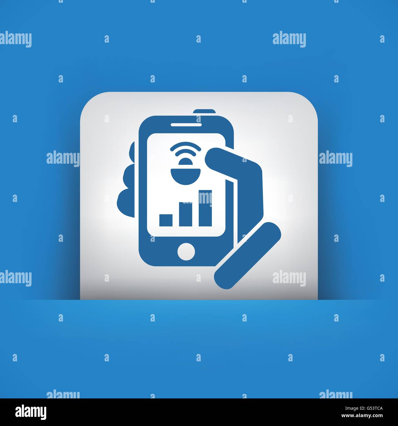Smartphone connection icon Stock Vector Image & Art - Alamy