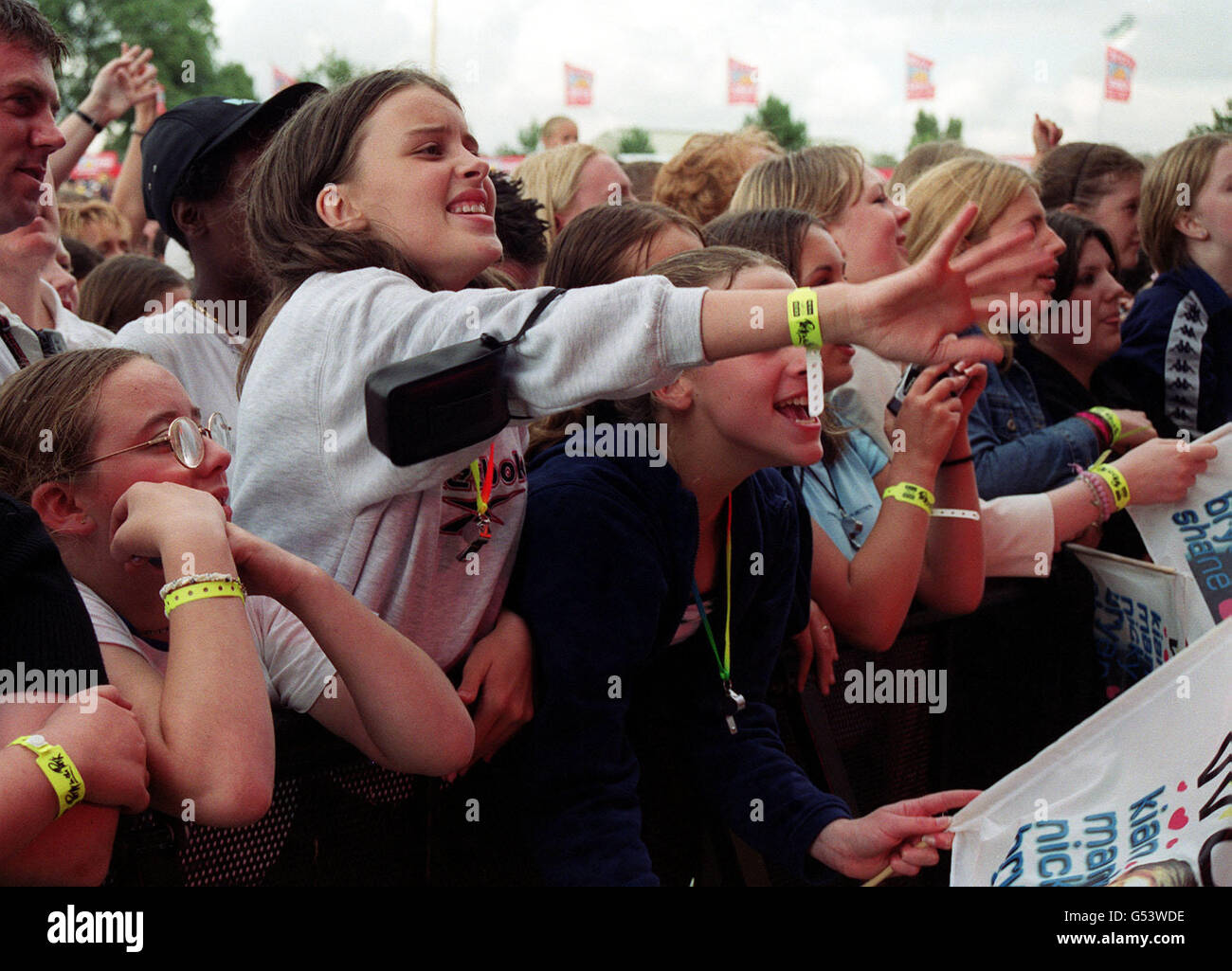 BRMB Party Westlife fans Stock Photo - Alamy