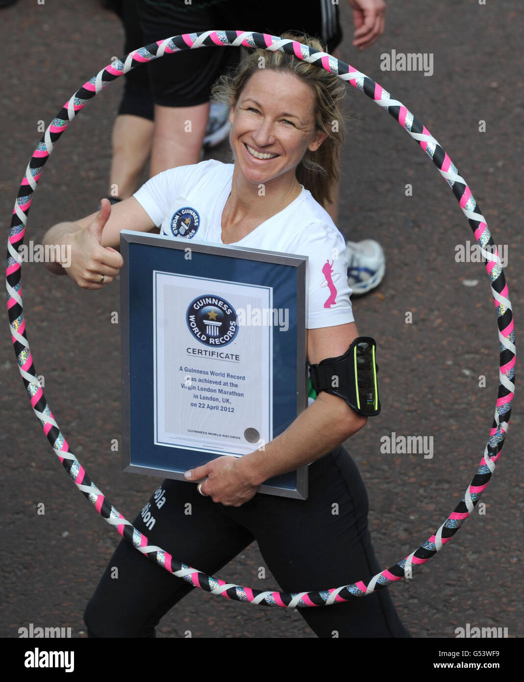 Athletics - 32nd Virgin London Marathon. A runner achieves the world ...