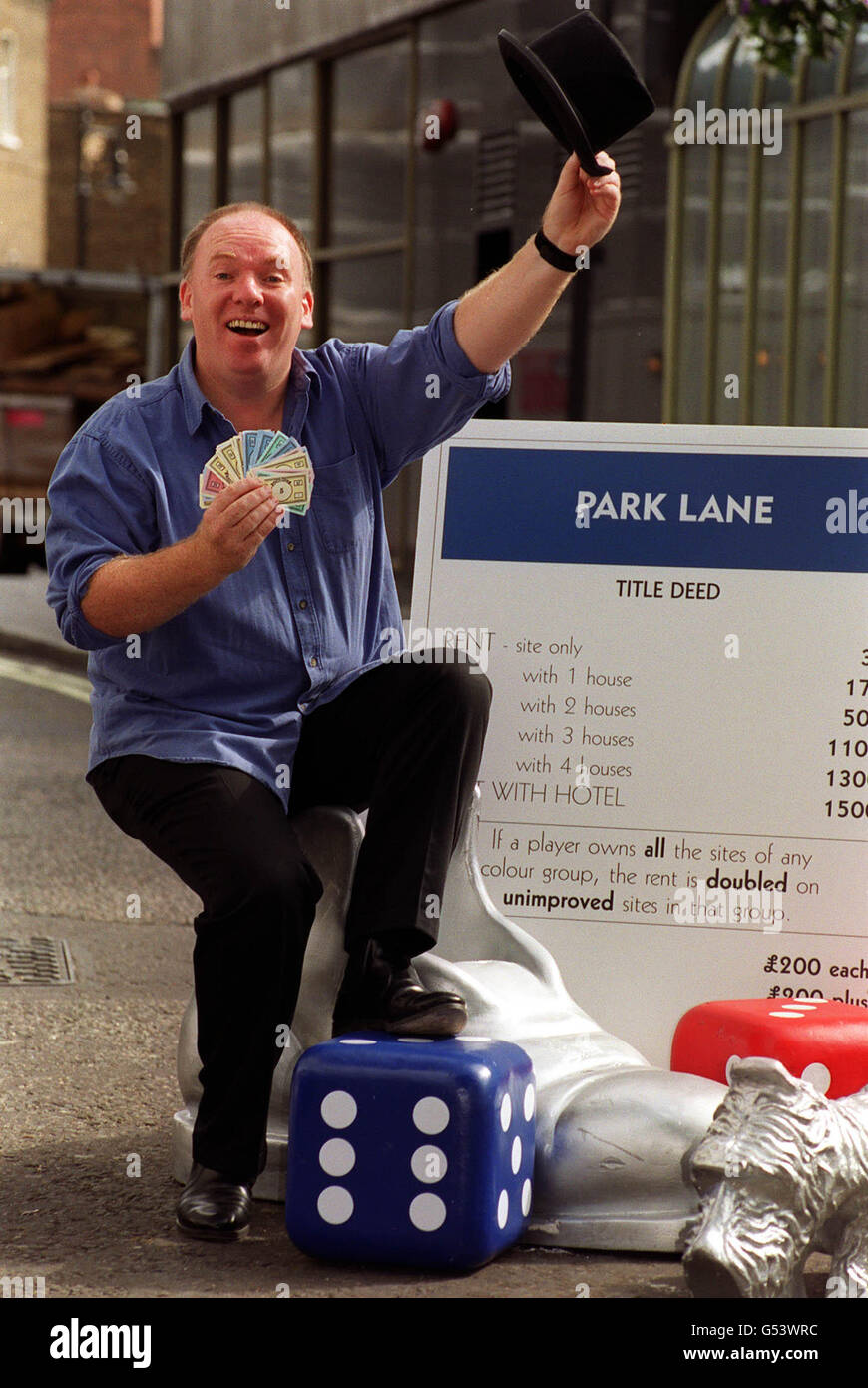 Monopoly Champion Jeff Collins Stock Photo - Alamy