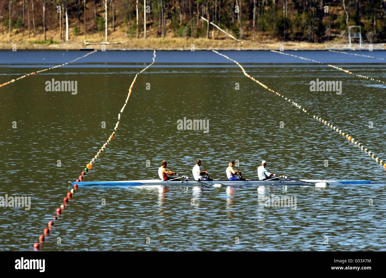Olympic Rowing Coxless Four Stock Photo - Alamy