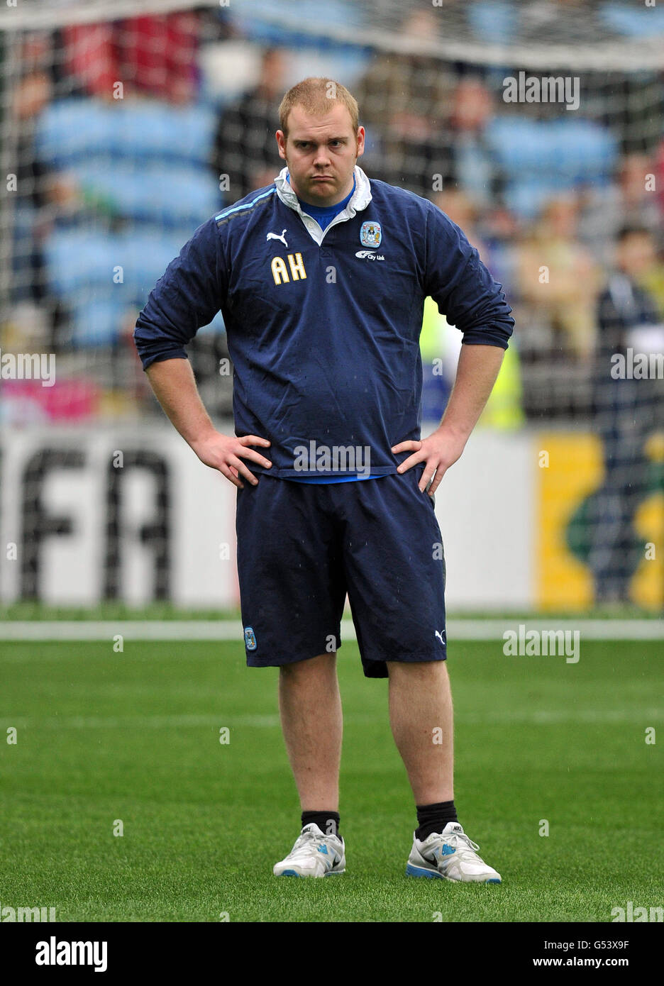 Andy Harvey, Coventry City training ground operations manager Stock ...