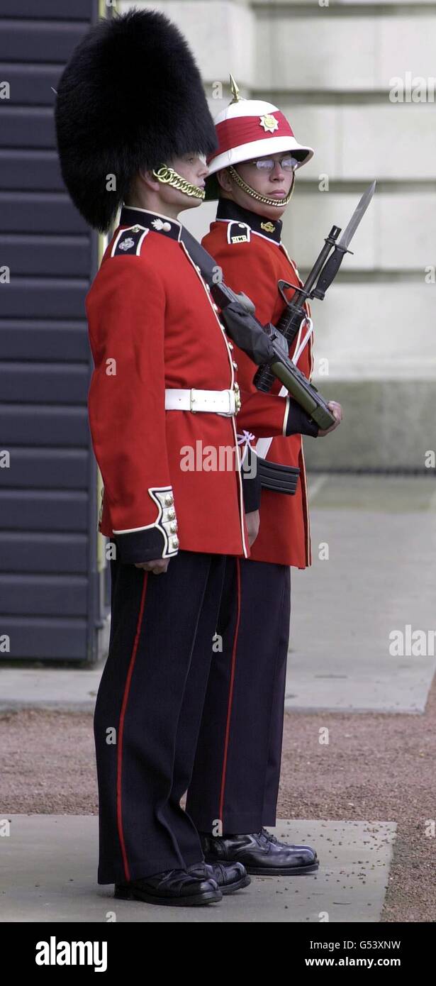 Canadian guard buckingham palace hi-res stock photography and images ...