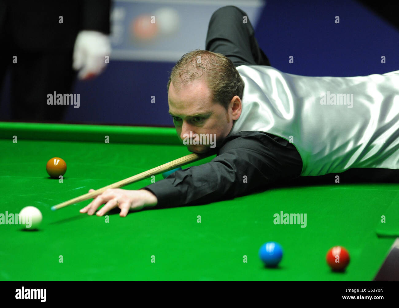 Scotlands graeme dott table betfred com world snooker championships ...