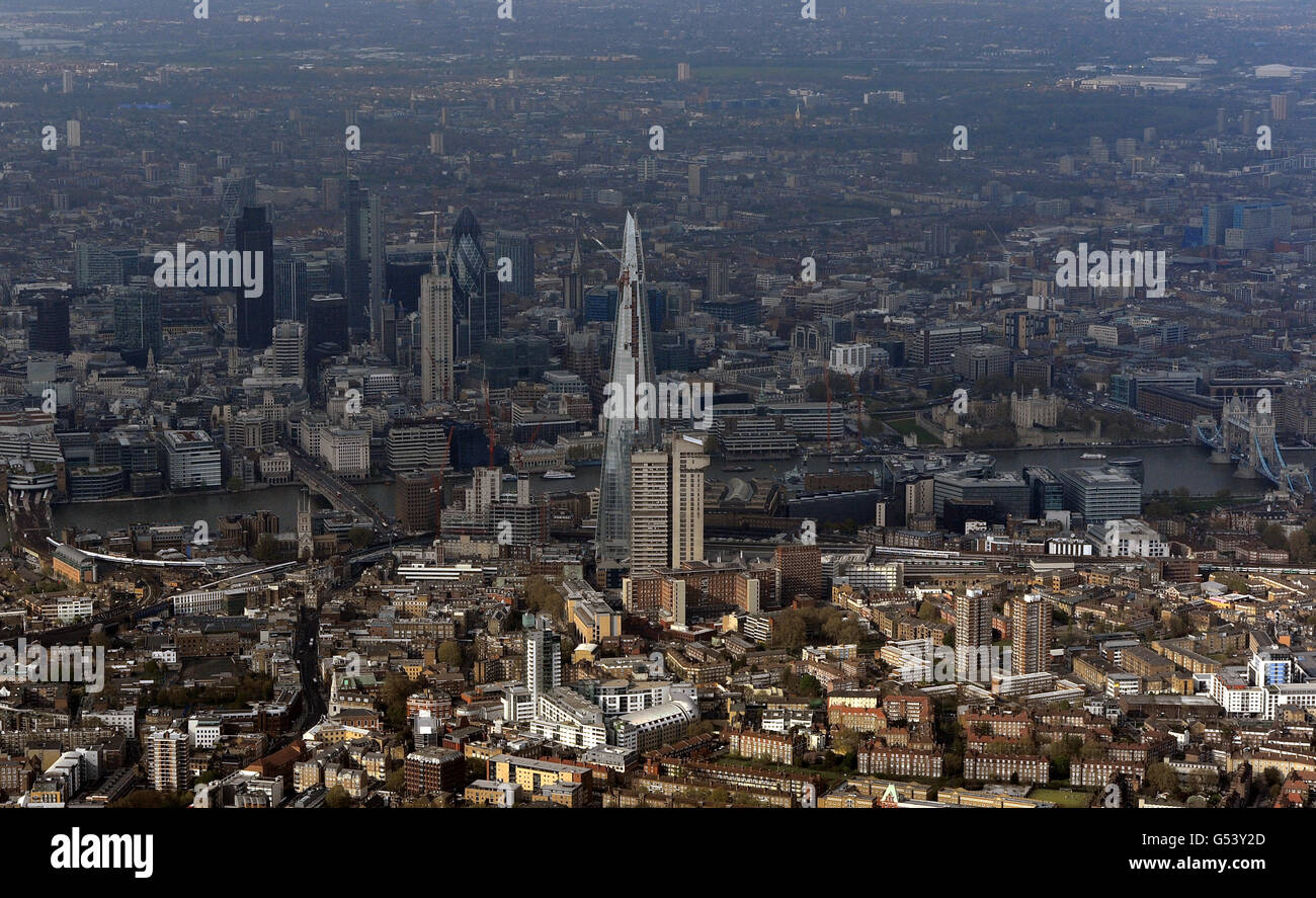 Aerial air shard hi-res stock photography and images - Alamy