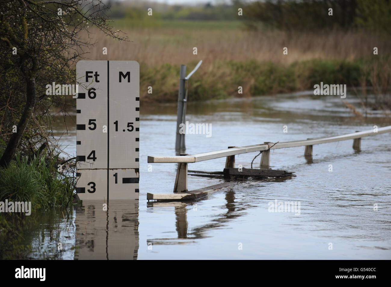 A flooded ford at buttsbury ford hi-res stock photography and images ...