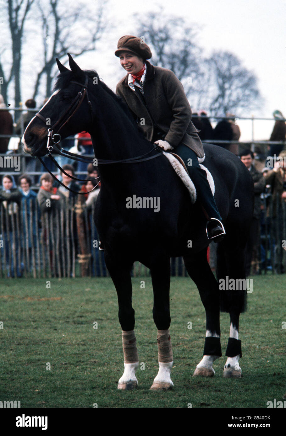 PRINCESS ANNE 1976: Princess Anne (later the Princess Royal) up on ...