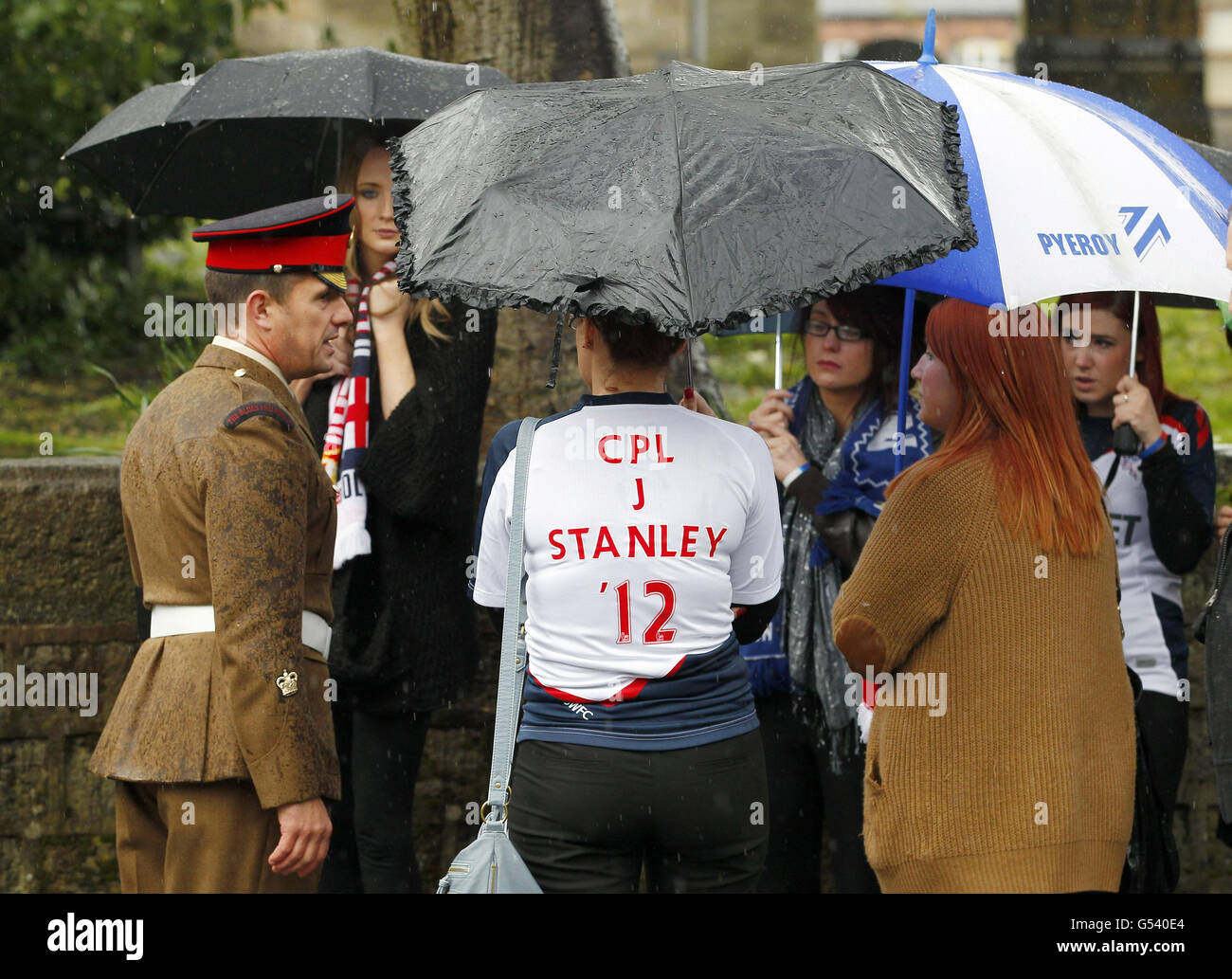 Corporal Jack Stanley Funeral High Resolution Stock Photography and ...