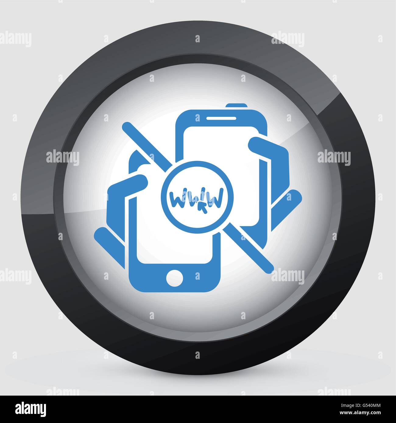 Sharing digital device Stock Vector Images - Alamy