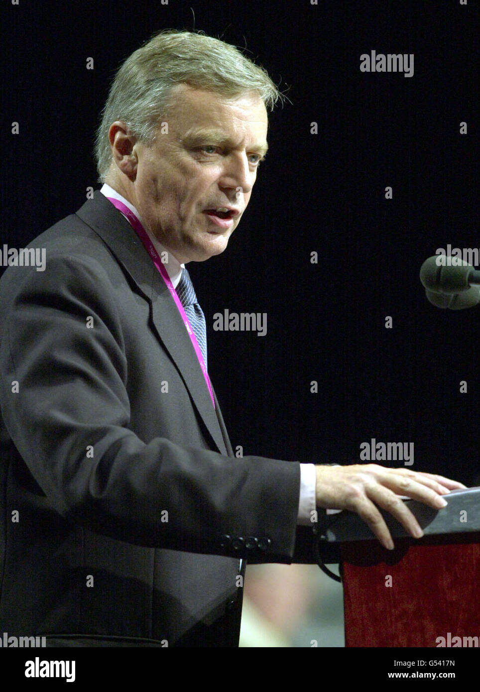 TUC General Secretary John Monks Stock Photo - Alamy