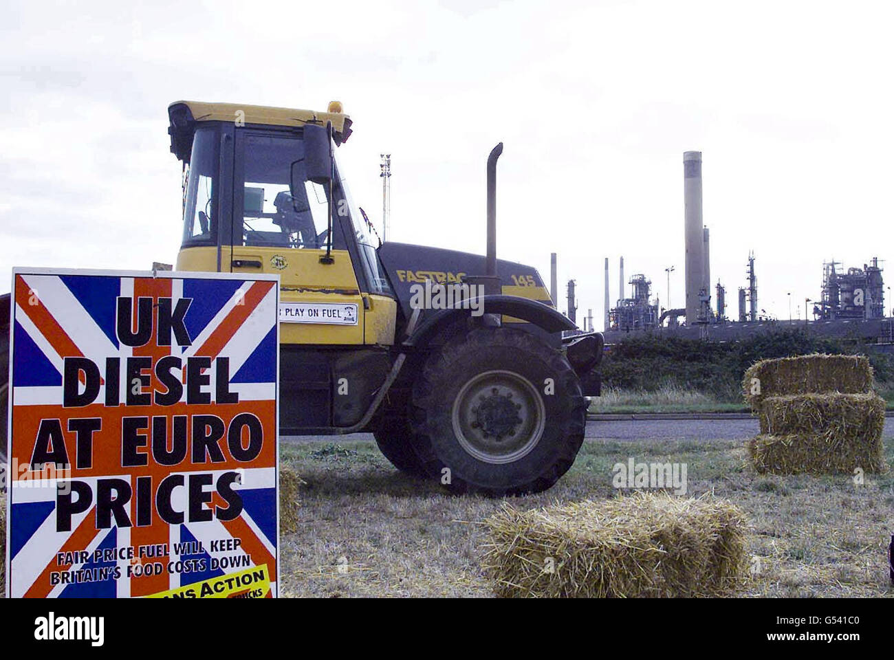 Shell Haven Oil Refinery at Stanford-le-Hope in Essex were fifty ...