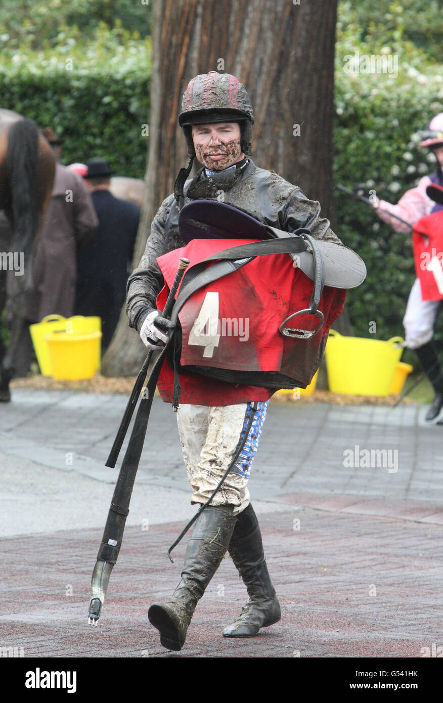 Jockey Denis O'Regan after the bet365 Josh Gifford Juvenile Handicap ...