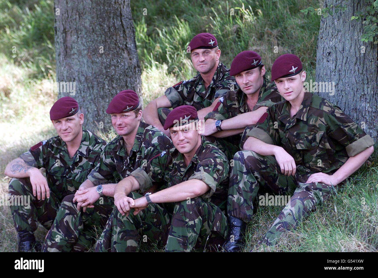 Members of 1 Battalion the Parachute Regiment A Company at the ...