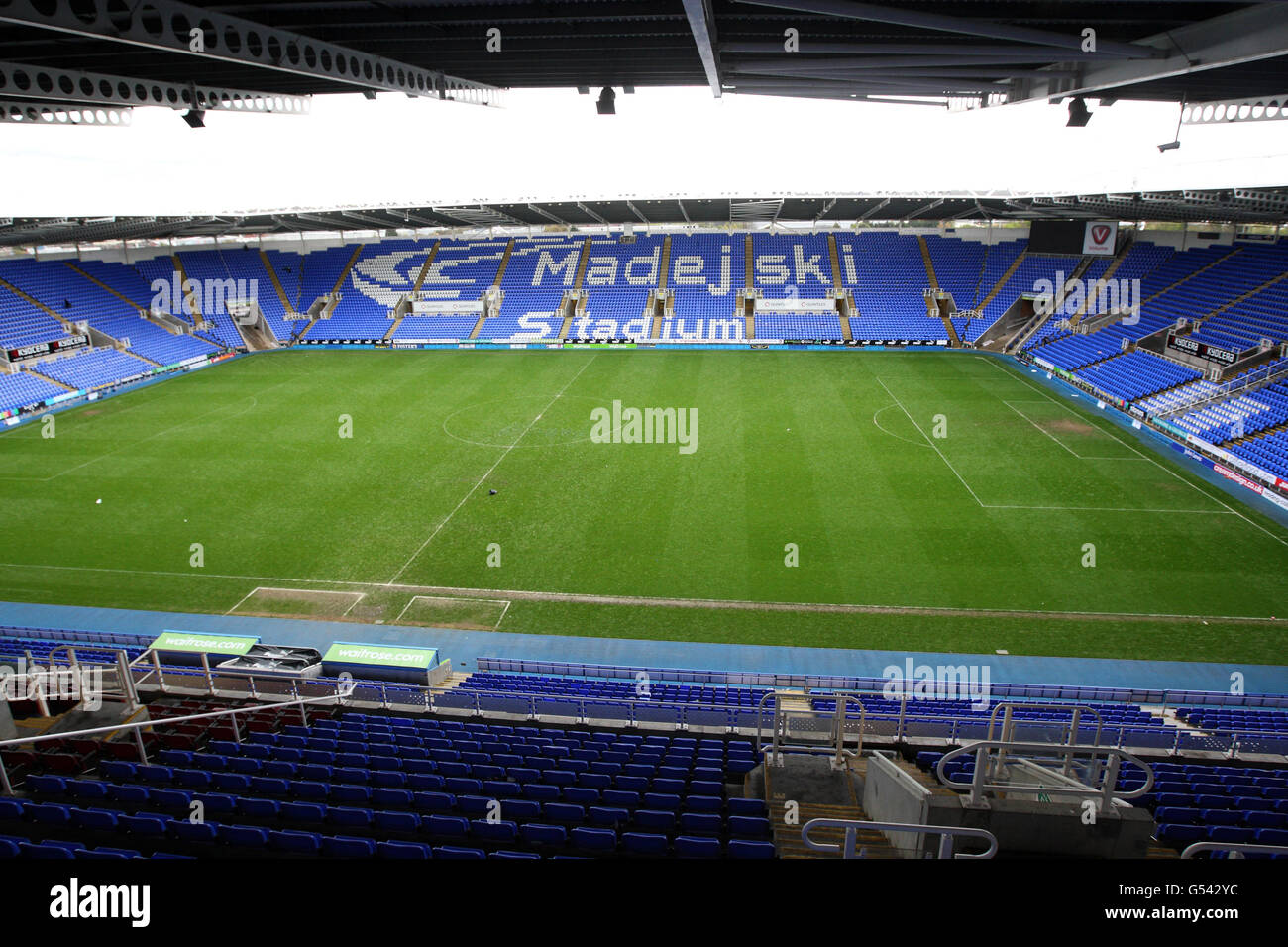 A general view of the Madejski Stadium, home of Reading Stock Photo - Alamy