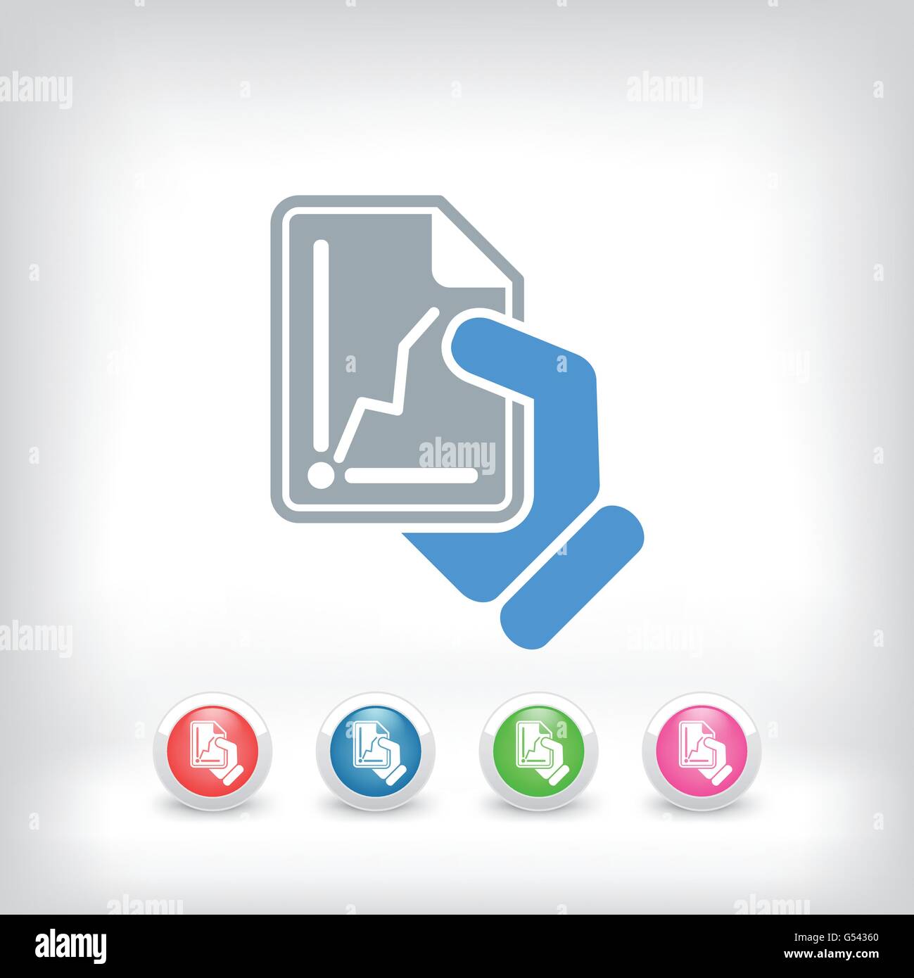 Infographic document concept Stock Vector Image & Art - Alamy