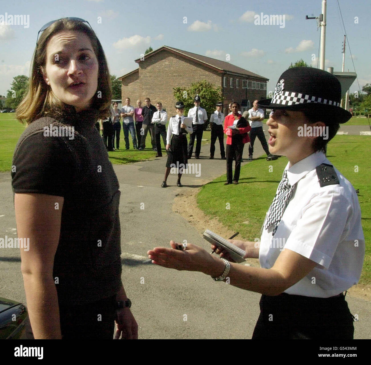 Police Training Exercise Stock Photo - Alamy