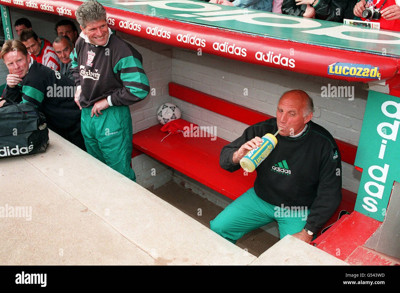 Liverpool manager Graeme Souness was notable by his absence in the ...