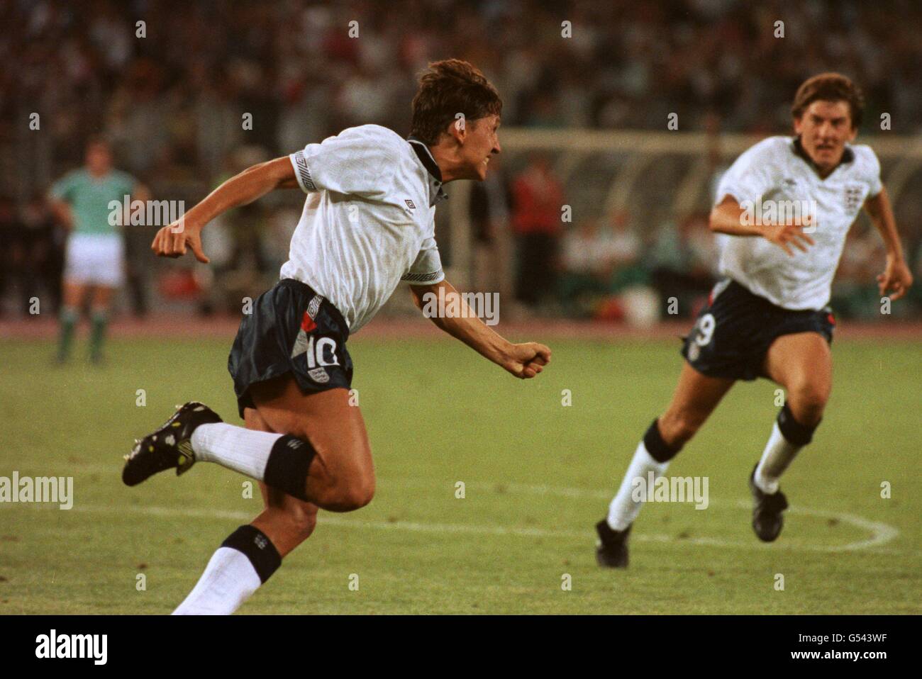 WORLD CUP SEMI-FINAL FOOTBALL MATCH Stock Photo - Alamy