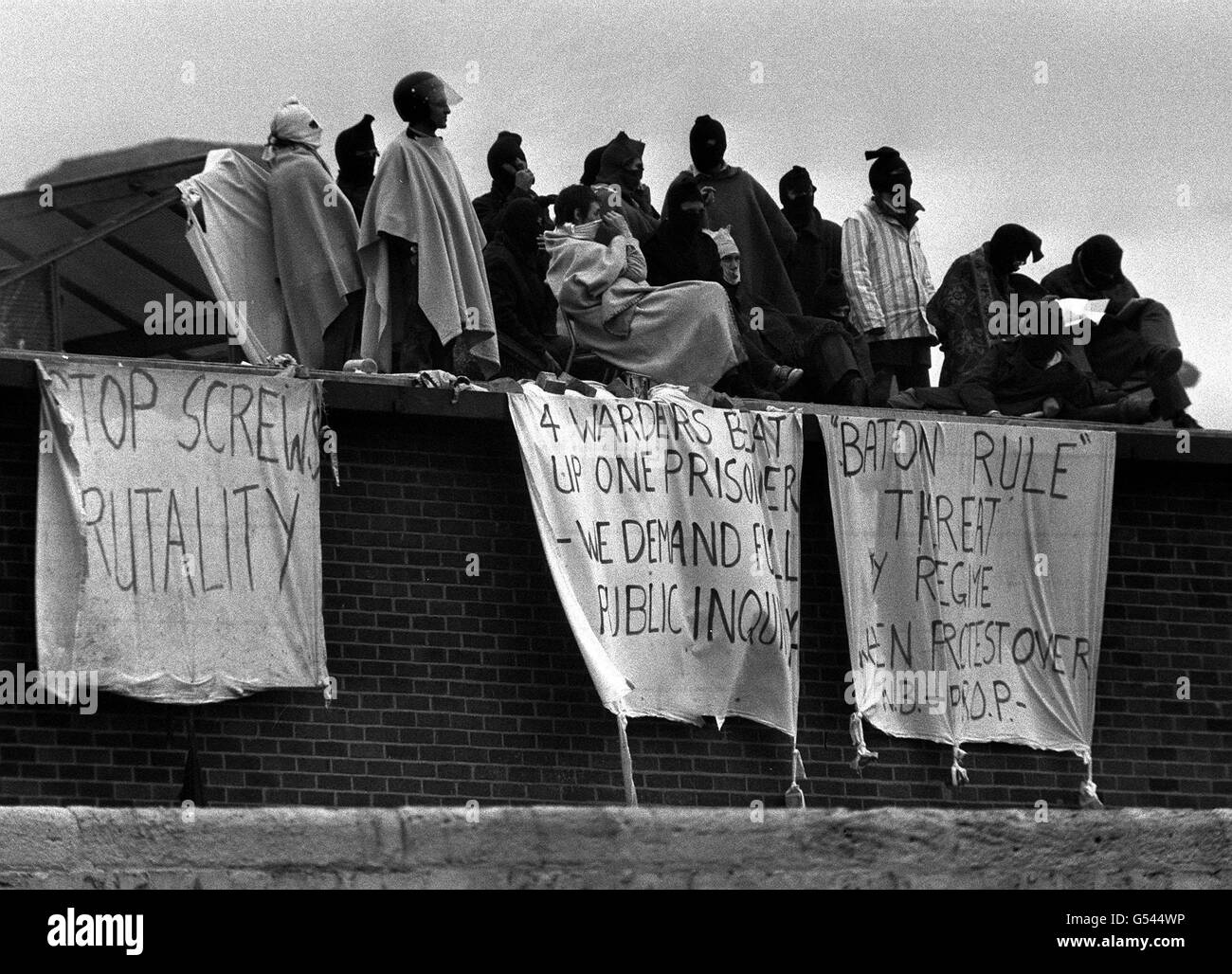 HULL PRISON RIOT: 1976 Stock Photo - Alamy