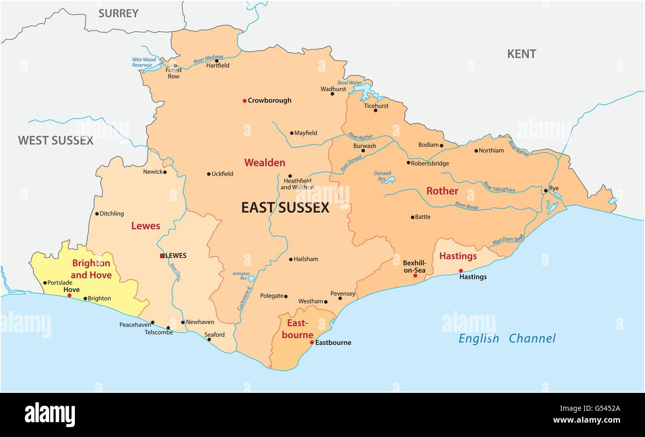 Outline map of essex uk hi-res stock photography and images - Alamy