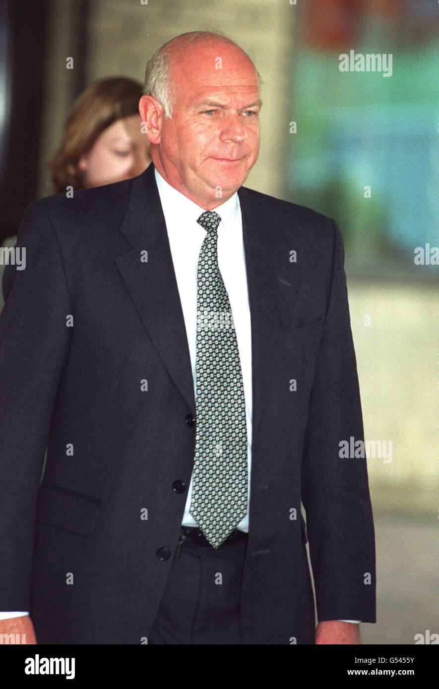 Deputy Chief Constable Ian Beckett, 54, departing from Southwark Crown ...