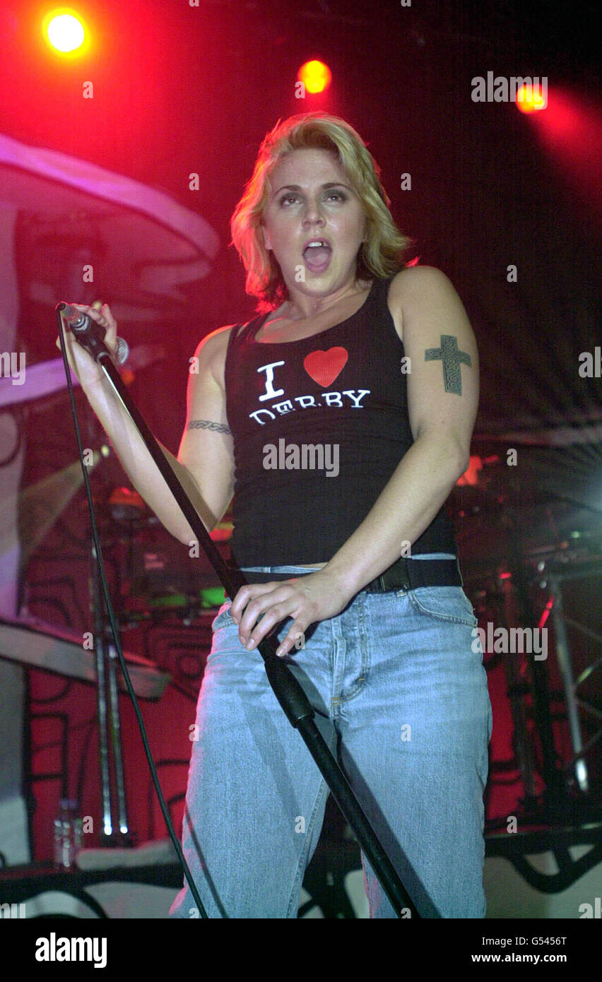 Mel C Derby concert Stock Photo - Alamy